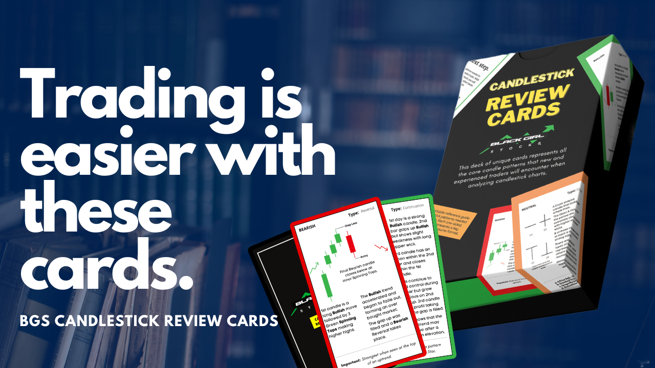 Stock Trading Candlestick Review Cards | Black Girl Stocks